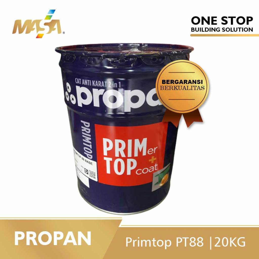 Jual CAT BESI MURAH PROPAN PRIMTOP PT - 88, 20 KG (MIXING) | Shopee ...