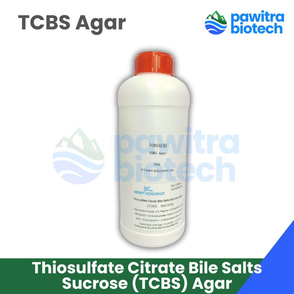Jual Thiosulfate Citrate Bile Salts Sucrose (TCBS) Agar Media ...
