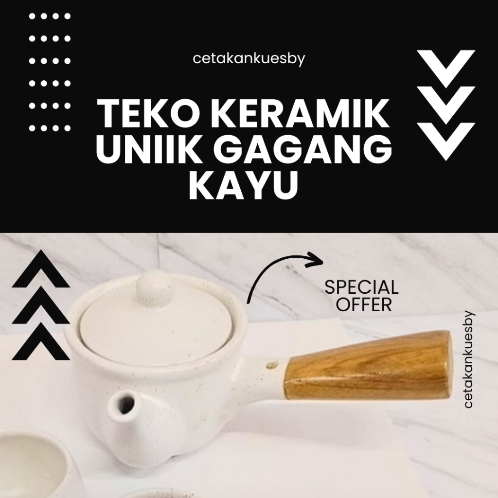 Jual [CKS] Tea Pot Tea Set Aesthetic / Teko Ketel Teh Ocha Kopi Keramik ...