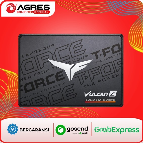 Jual TEAM T-FORCE SSD 2.5 SATAIII 256GB 512GB 1TB 2TB VULCAN Z 3Y - UP ...