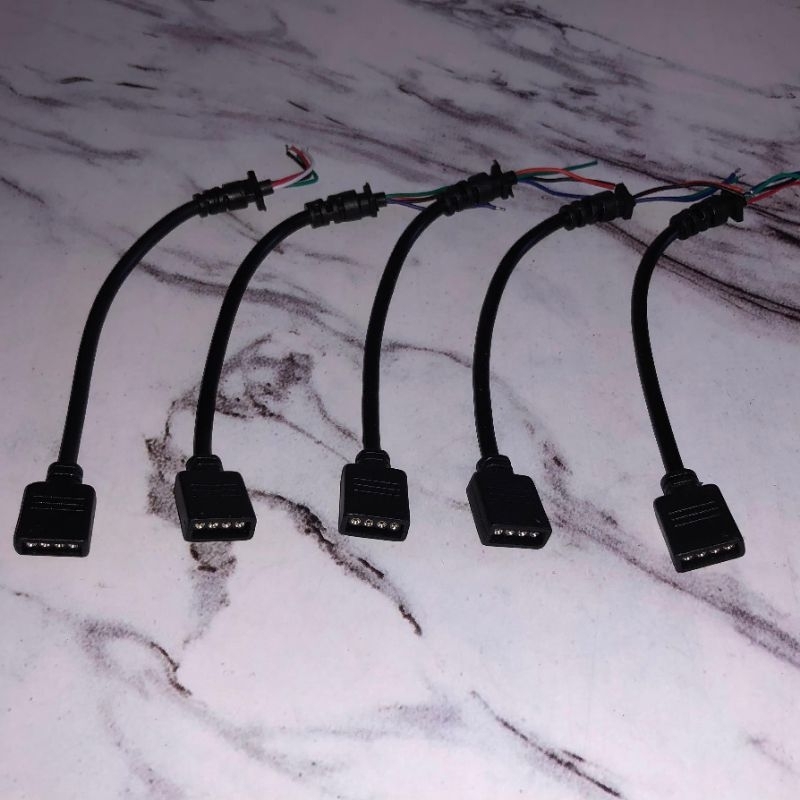 Jual KABEL SOKET MODUL RGB FEMALE 4 PIN | Shopee Indonesia