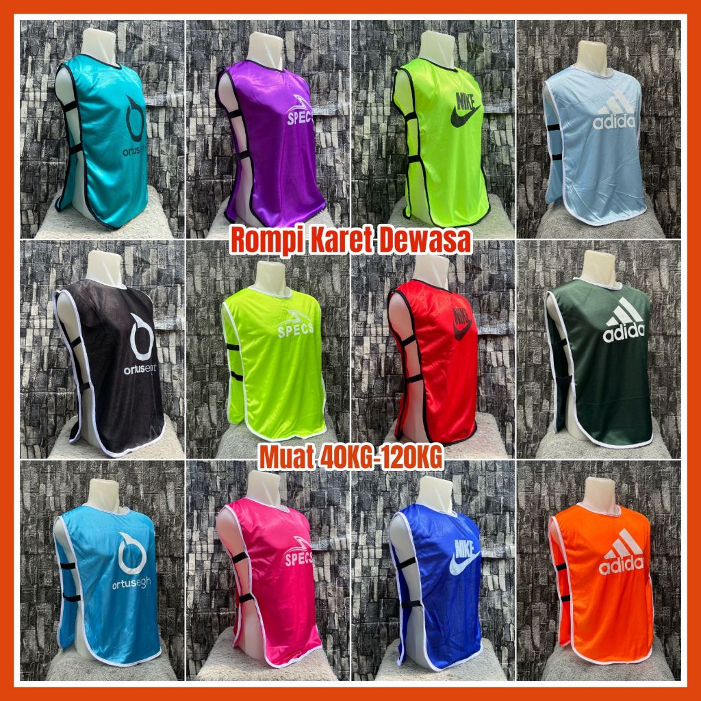 Jual Rompi Olaharaga Sepakbola Futsal Kekinian Pakai Karet Rompi ...