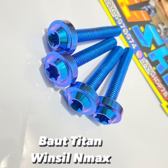 Jual Baut Ws/winsil nmax Titanium original vietnam | Shopee Indonesia
