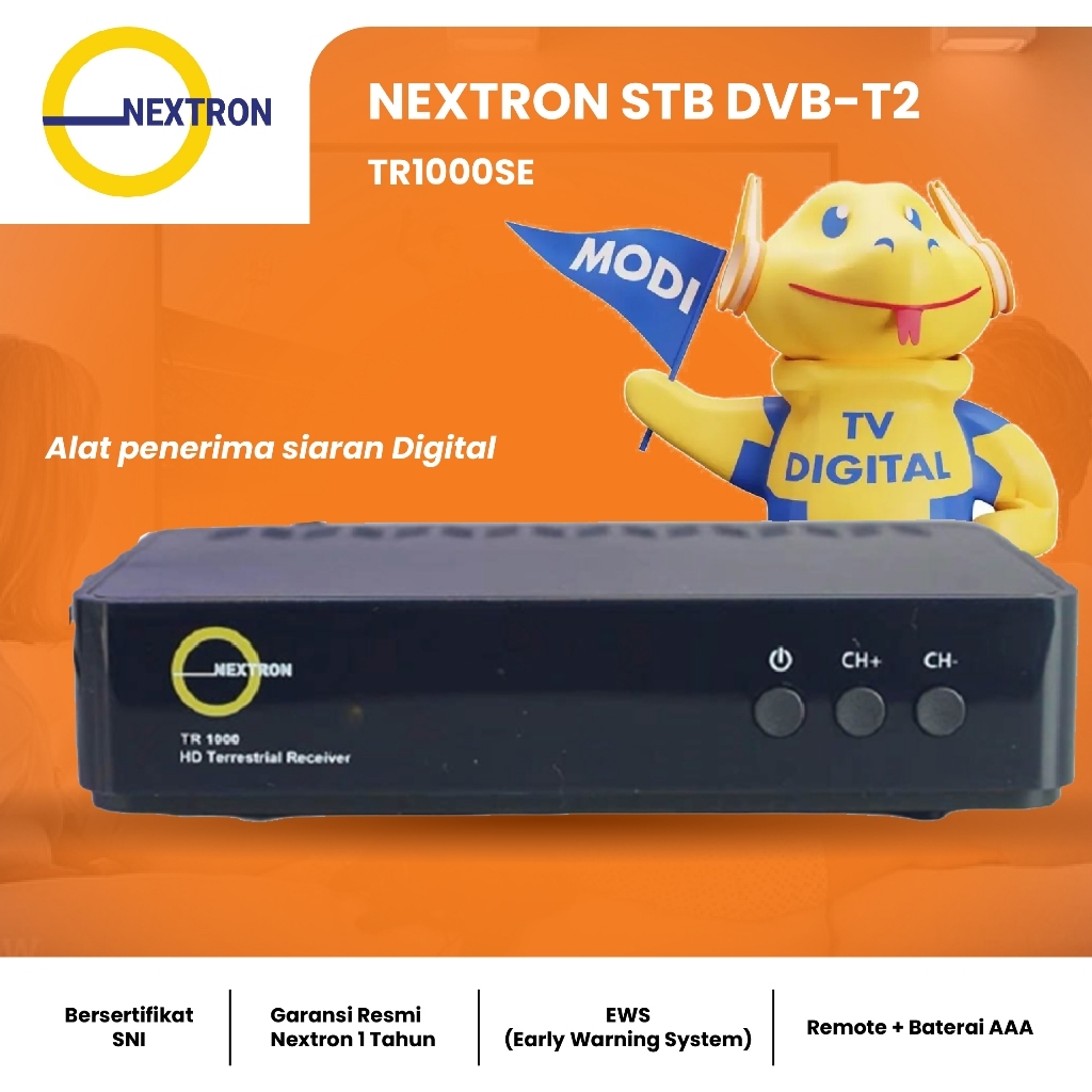 Jual SET TOP BOX VISIO DVB T2 TV DIGITAL NEXTRON | Shopee Indonesia