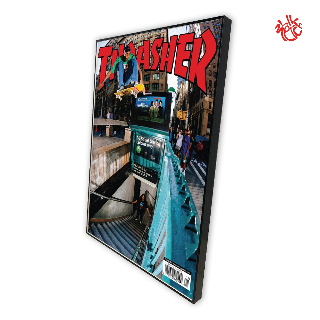 Jual POSTER THRASHER / AESTHETIC POSTER / POSTER FRAMEBLOCK | Shopee ...