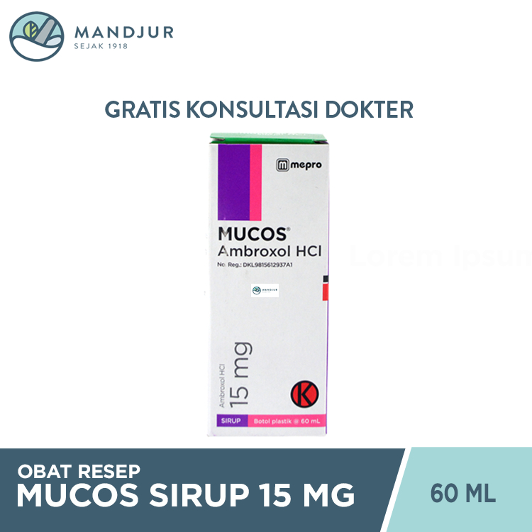 Jual Mucos Sirup 60 ml | Shopee Indonesia