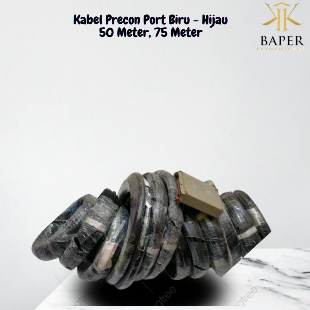 Jual Kabel Precon Port Biru - Hijau 50 Meter, 75 Meter / Kabel FO ...