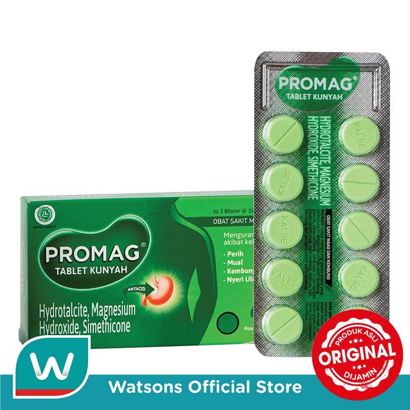 Jual Promag Tablet 10's (Strip) | Shopee Indonesia