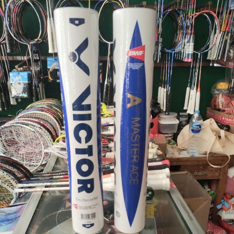 Jual Shuttlecock Victor master no 3 dan master ace original | Shopee ...