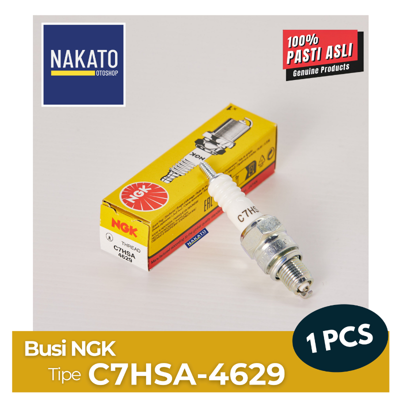 Jual [SATUAN] Busi Motor NGK C7HSA ASLI Mio Supra Fit Revo Fino Jupiter ...