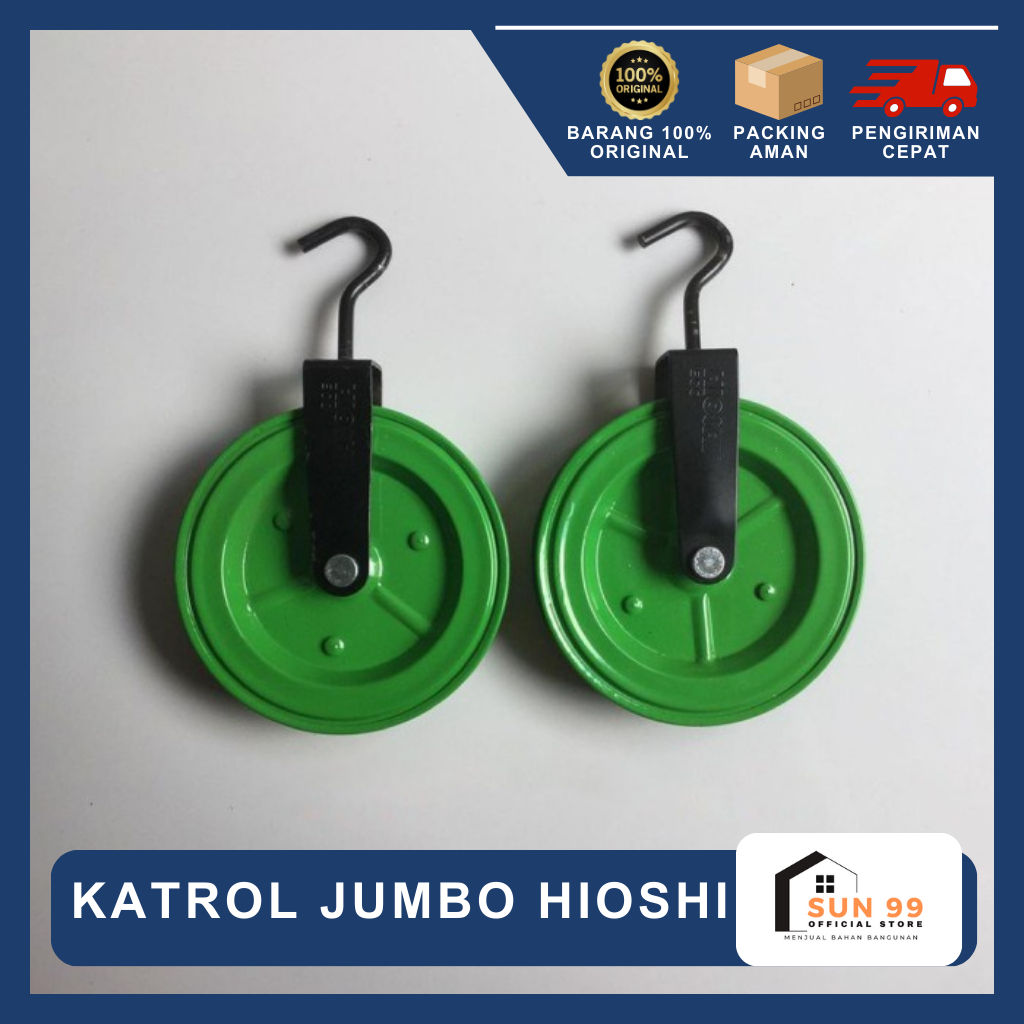 Jual Katrol Roda Sumur Air / Kerekan Timba Jumbo HIOSHI | Shopee Indonesia
