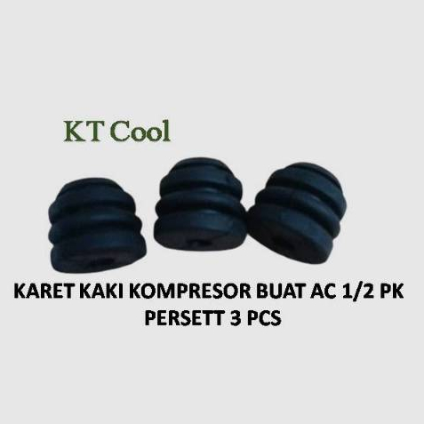 Jual KARET KAKI KOMPRESOR BUAT AC 1/2 PK PERSETT 3 PCS | Shopee Indonesia