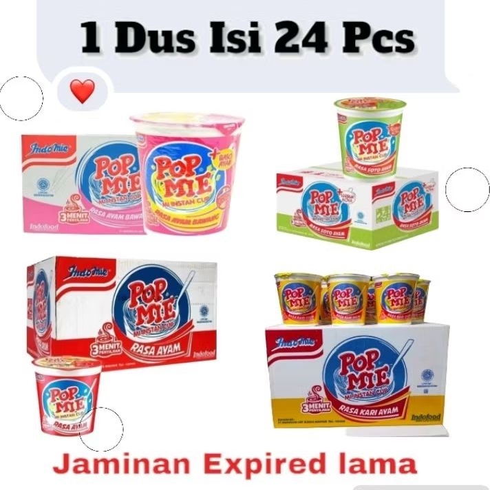 Jual Pop Mie Jumbo 1 Dus Isi 24 Pcs Murah | Shopee Indonesia