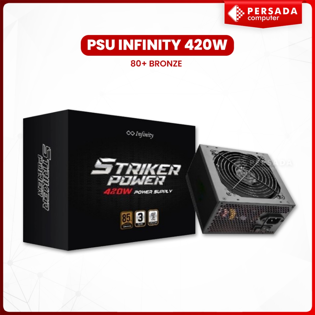 Jual PSU INFINITY 420 WATT POWER SUPPLY 420W 80+ BRONZE 420 W | Shopee ...