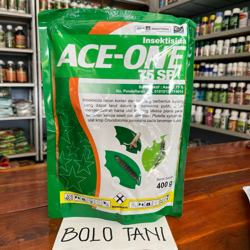 Jual Insektisida ACE ONE 75sp 400gr ASEFAT | Shopee Indonesia
