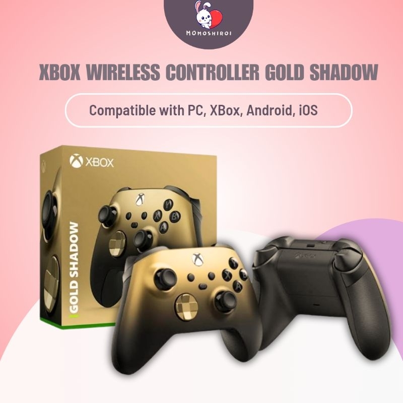 Jual XBox Series X / S Wireless Gold Shadow Controller Stick Stik One ...
