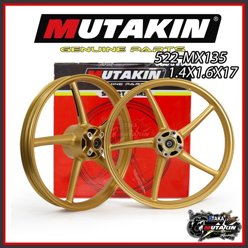 Jual Velg mutakin sp522 double disc jupiter mx old,mx new. | Shopee ...