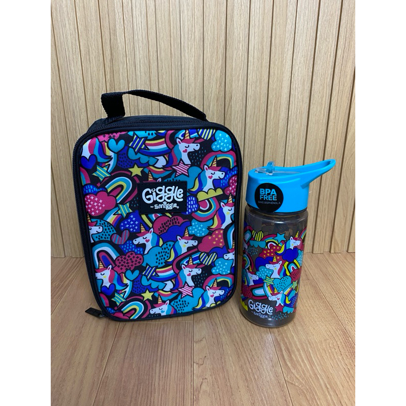 Jual SALE!! Smiggle Giggle Lunchbag Set Botol Original | Shopee Indonesia