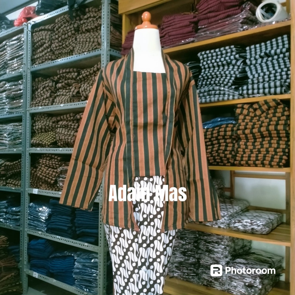 Jual SET KEBAYA LURIK ADAT JAWA/SET BAJU WANITA JAWA/SET PAKAIAN TRADISIONAL WANITA JAWA/SET ...
