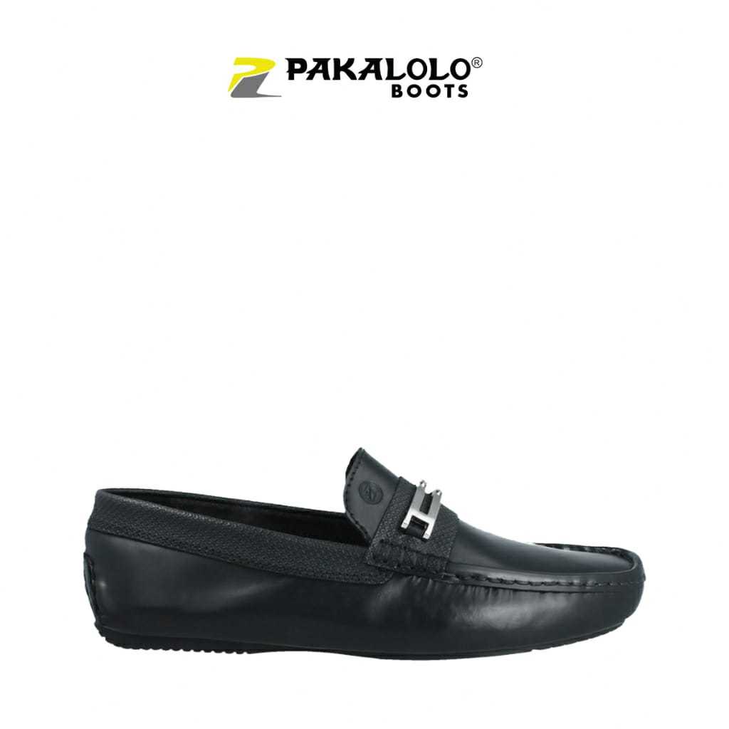 Jual Pakalolo Pin336 B Sepatu Semi Formal pria warna Black | Shopee ...