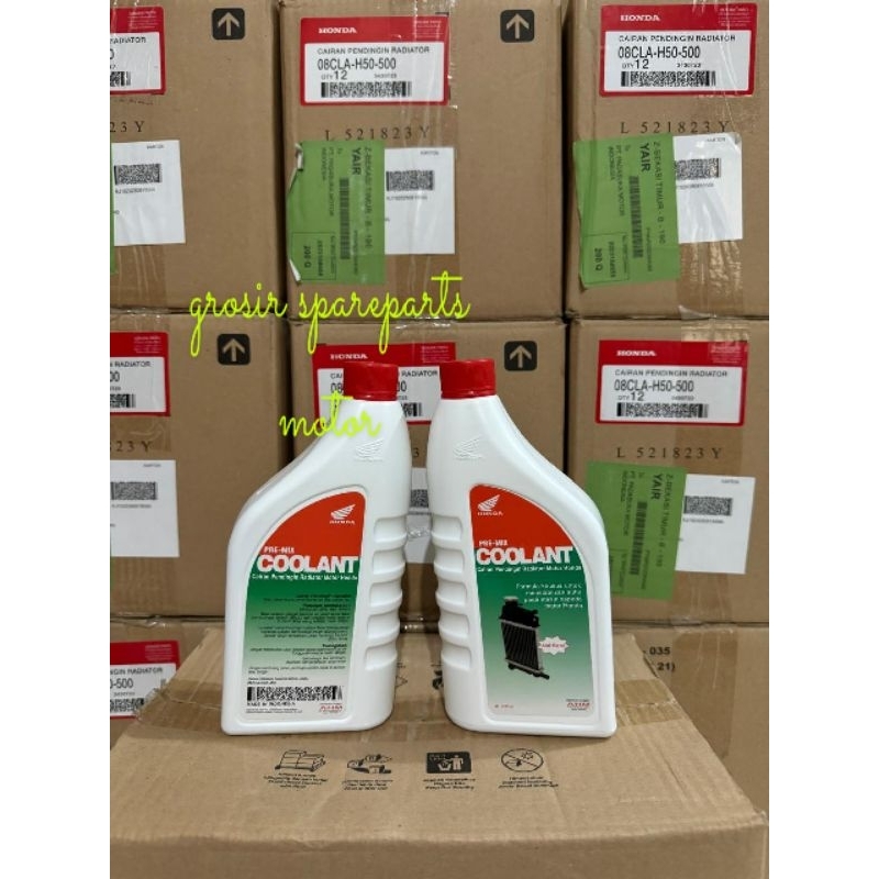 Jual AIR RADIATOR MOTOR HONDA 500ML ISI 12 BOTOL (HONDA M/C GENUINE ...