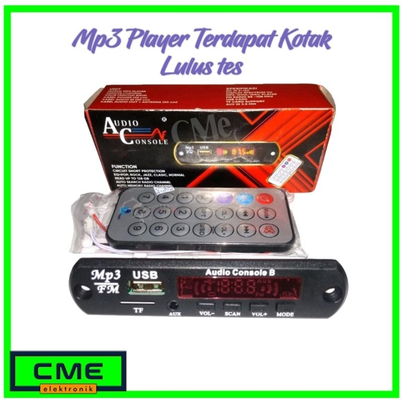 Jual Modul MP3 Player Blootot Terdapat kotak / Kit Audio Console ( USB ...