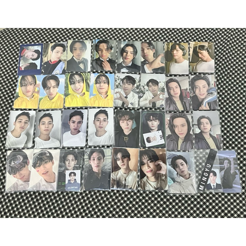 Jual (GANTI JNT/JNE) PC OFC PHOTOCARD OFFICIAL SEVENTEEN SVT MINGYU wonwoo vernon heaven dear ...