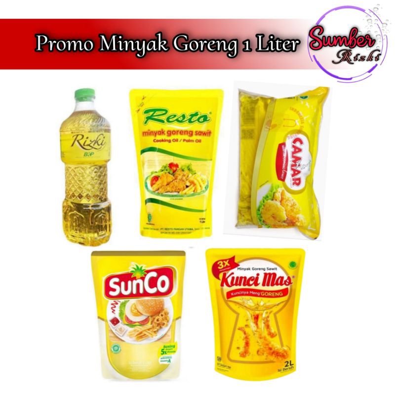 Jual PROMO Minyak Goreng Kemasan 1 Liter | Shopee Indonesia