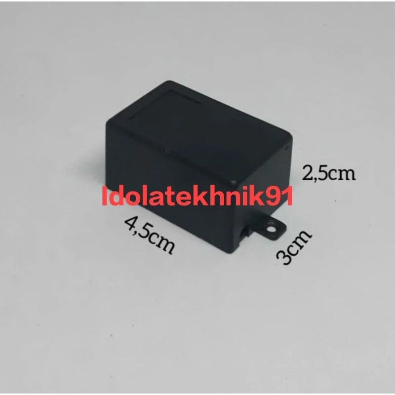 Jual Box 2 kuping kecil Box plastik hitam.Box rangkaian | Shopee Indonesia