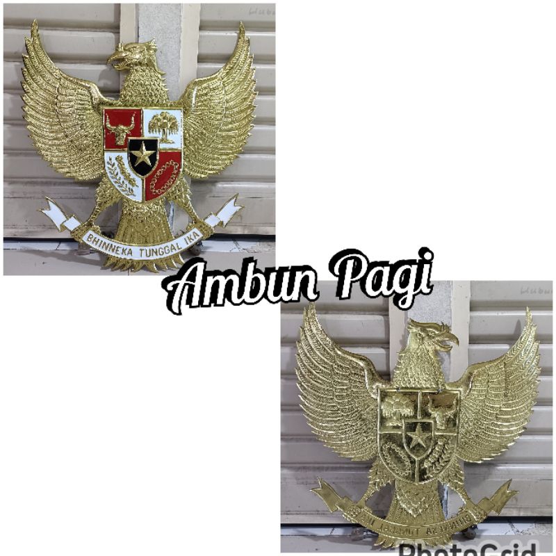 Jual best seller plat logo Garuda lambang Garuda Pancasila gedokan ...