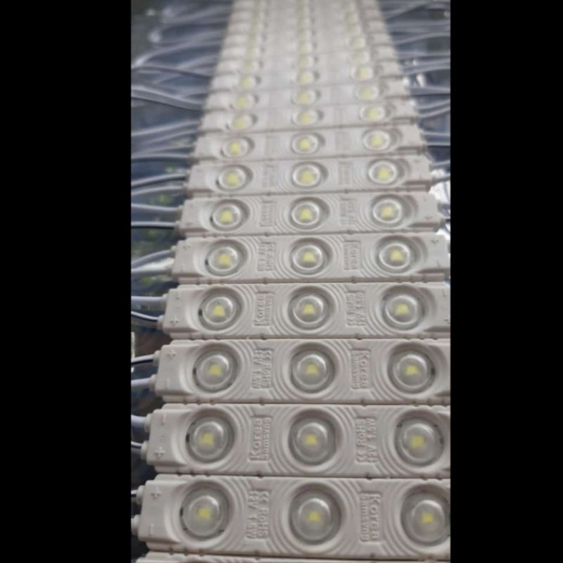 Jual LED Modul SAMSUNG Injection 3 Mata IP68 1,5W/Pcs DC/12V Cahaya ...