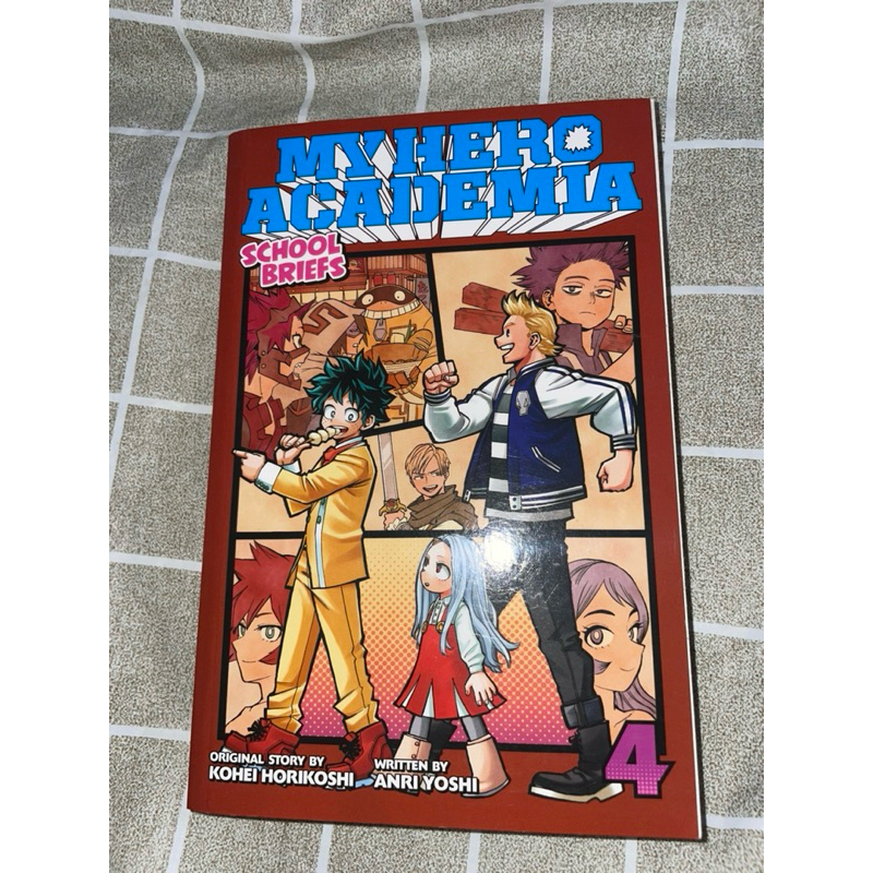 Jual buku novel my hero academia school briefs mha bnha komik bahasa ...