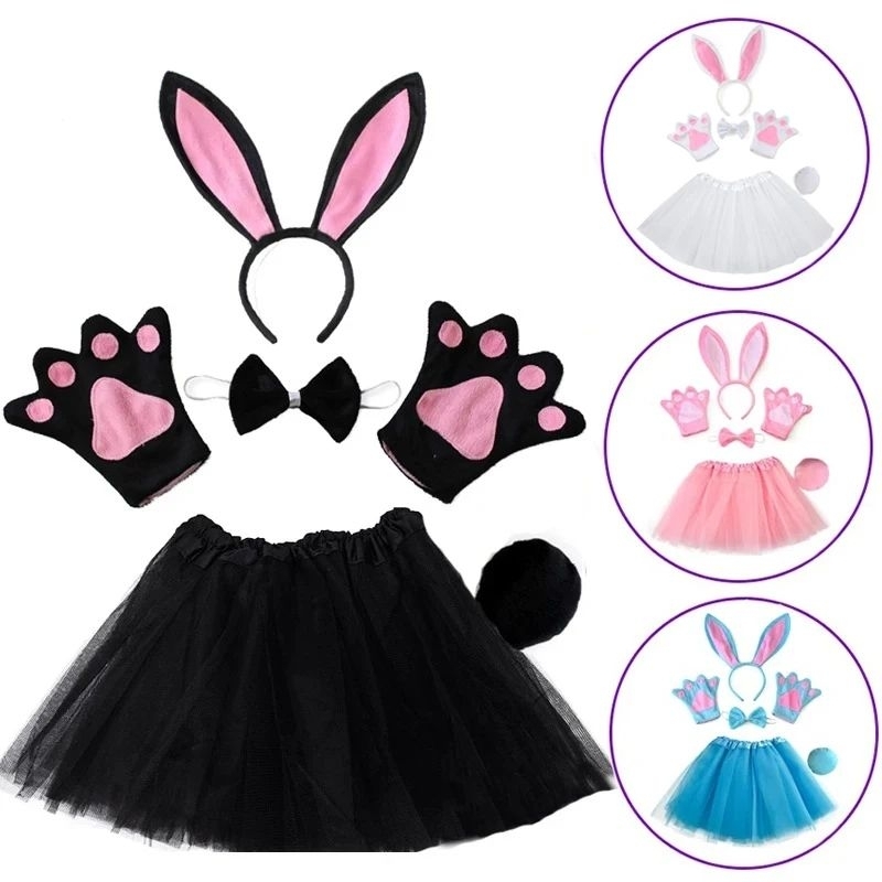 Jual Kostum Anak Perempuan Model Hewan Kelinci (Kostum Anak Kelinci Rok ...