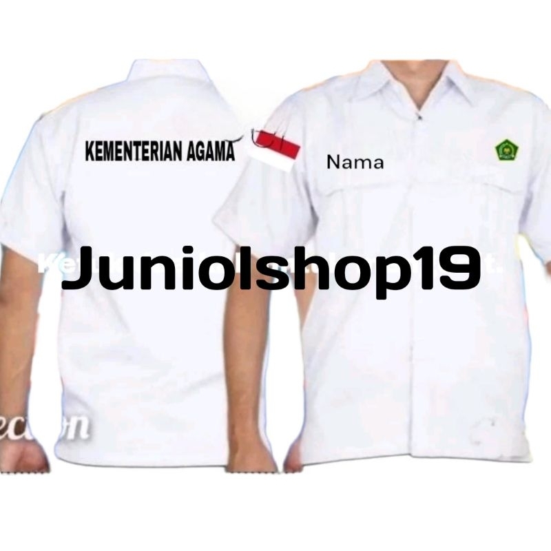 Jual KEMEJA KEMENTERIAN AGAMA/SERAGAM PDH KEMENTERIAN AGAMA /KEMEJA ...