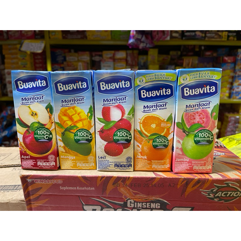 Jual BUAVITA KOTAK 245ML ( 1 PCS ) | Shopee Indonesia