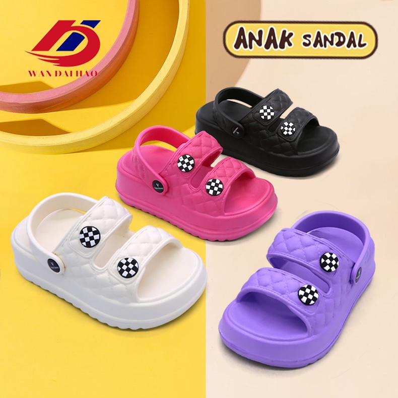 Jual Wan Dai Hao Sepatu Sandal Anak Perempuan Sandal Platform Anak ...