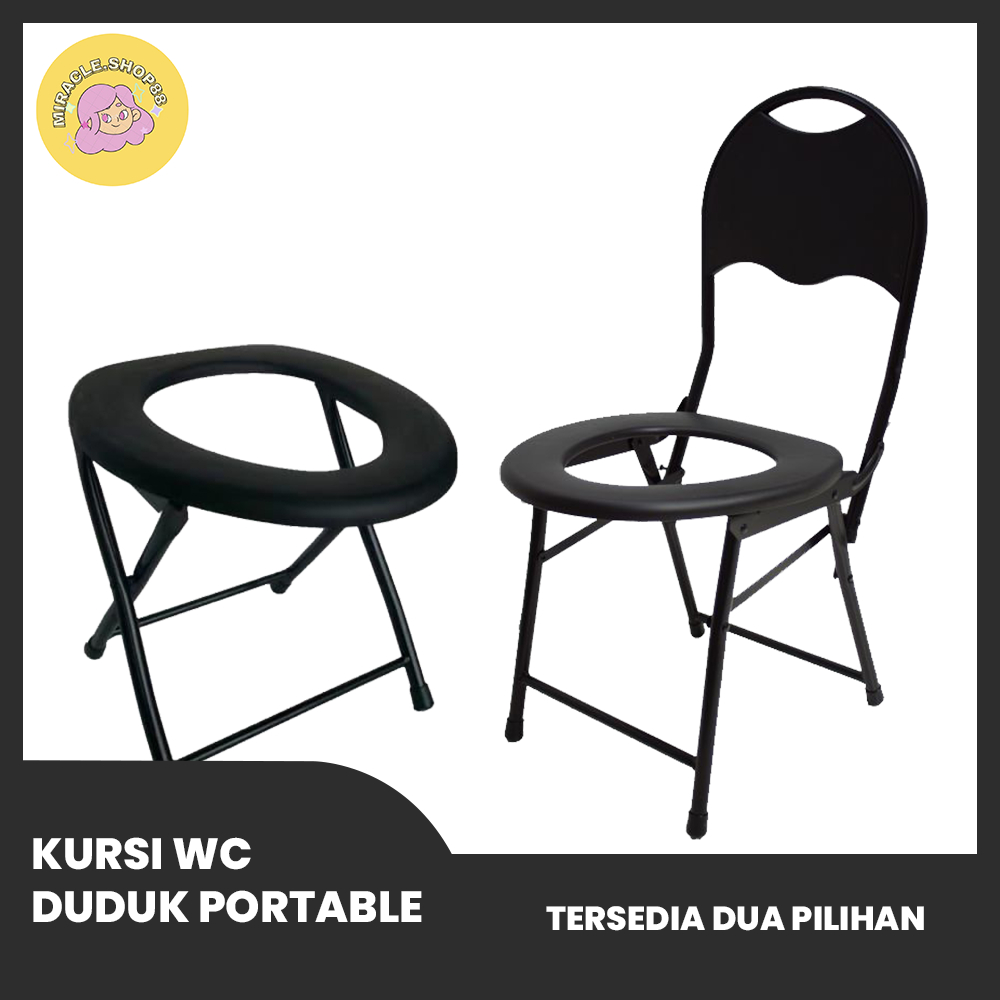 Jual MS Kursi Toilet WC Duduk Portable Bagi Orang Tua Dan Ibu Hamil ...