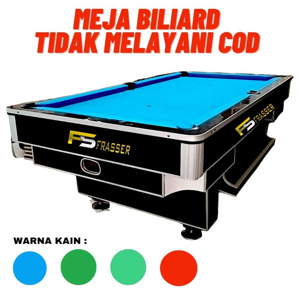Jual Frasser Meja Billiard Pool Table 7 Feet Bonus Stick Billiar Bola ...