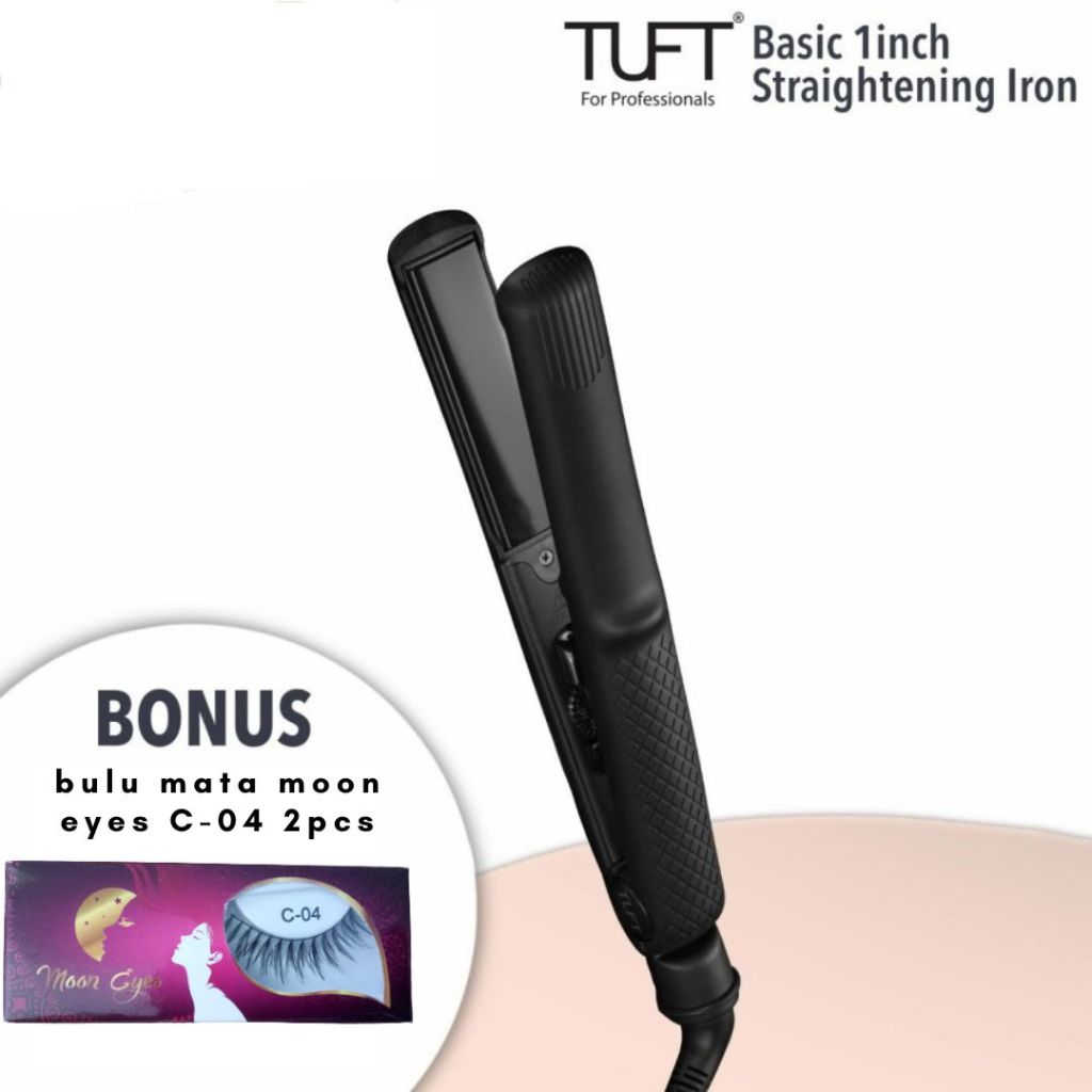 Jual Catok Tuft Basic 1" - Catokan Rambut Lurus & Curly | Shopee Indonesia