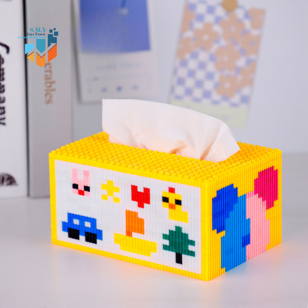 Jual SMY Toystown Kotak Tisu Nano Block Medium Bricks Mainan Balok ...