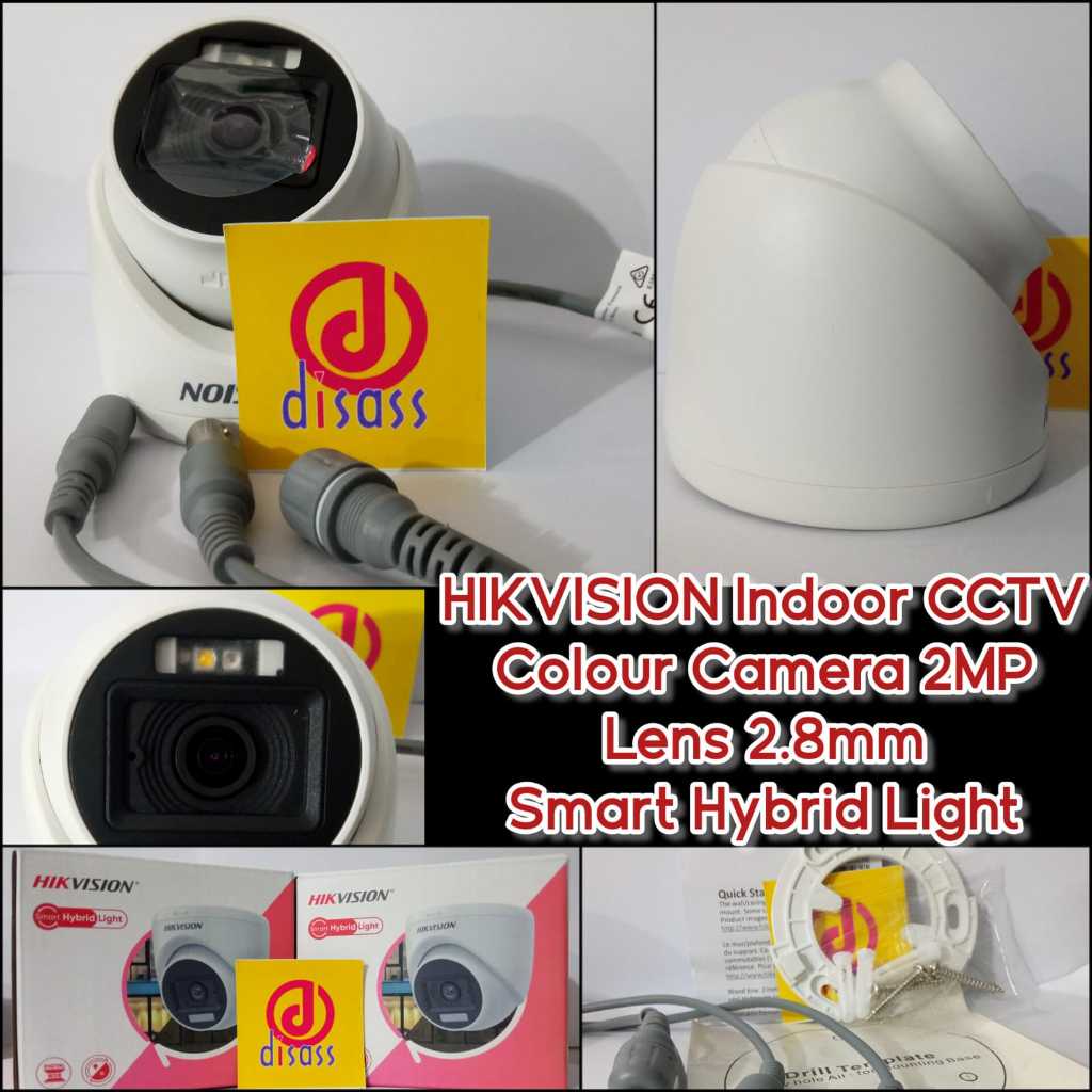 Jual HIKVISION INDOOR CCTV COLOUR CAMERA 2MP DS-2CE76DOT Full HD Camera ...