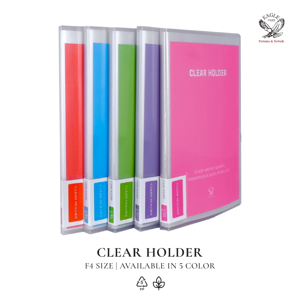 Jual Clear Holder Dokumen Keeper Display Book Document Keeper ...