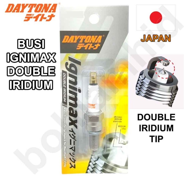 Jual Busi Motor Daytona SUPRA X 125, HELM IN FI Double Iridium IGNIMAX ...