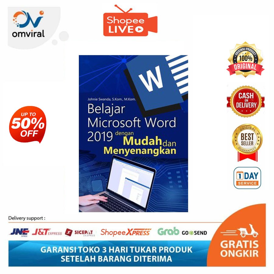 Jual Buku Belajar Microsoft Word 2019 dengan Mudah dan Menyenangkan ...