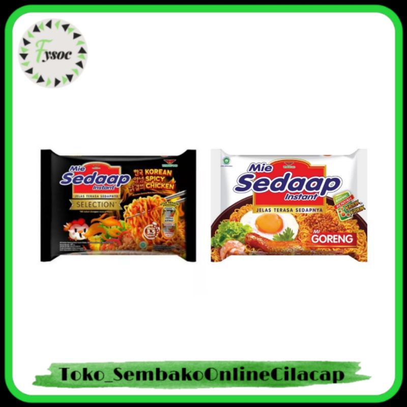 Jual MIE SEDAAP KOREAN SPICY SELECTION MI GORENG | Shopee Indonesia