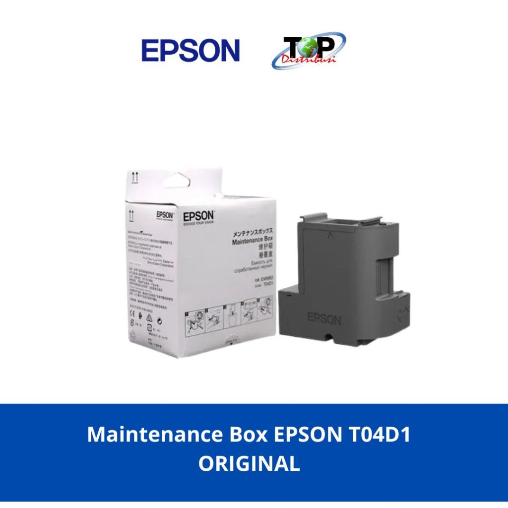 Jual Maintenance Box Epson T04D1 ORIGINAL Printer Epson L14150 L4160 ...