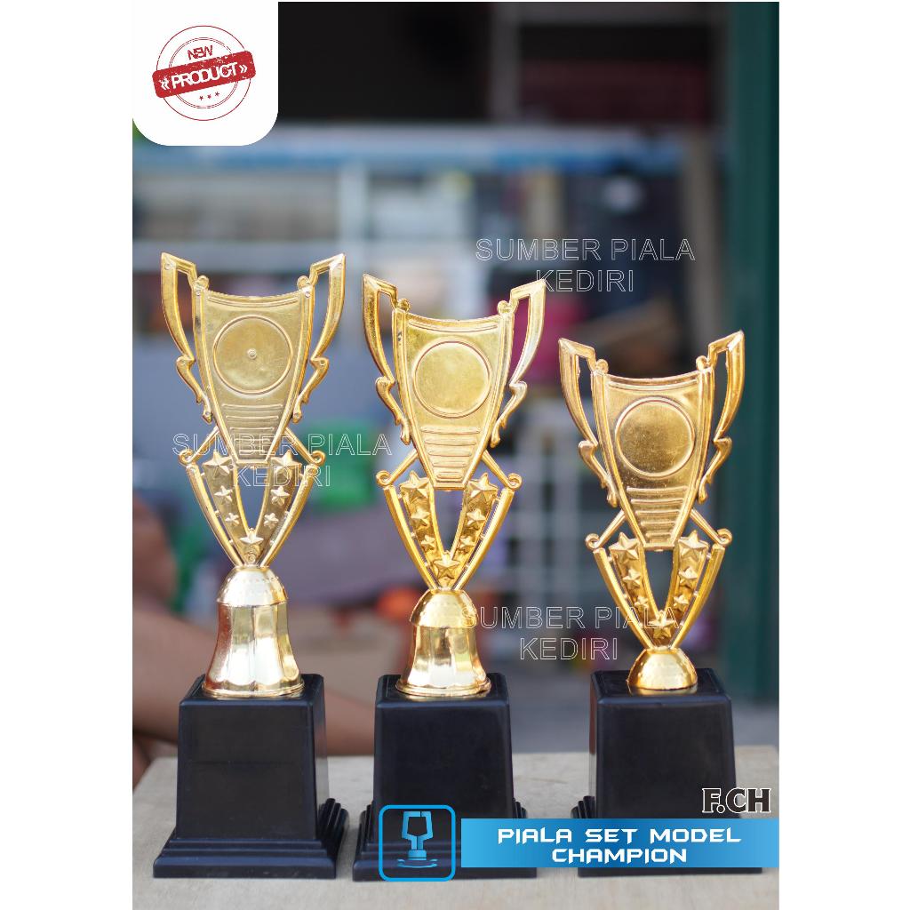 Jual PIALA SATU SET MODEL FIGUR CHAMPION | Shopee Indonesia