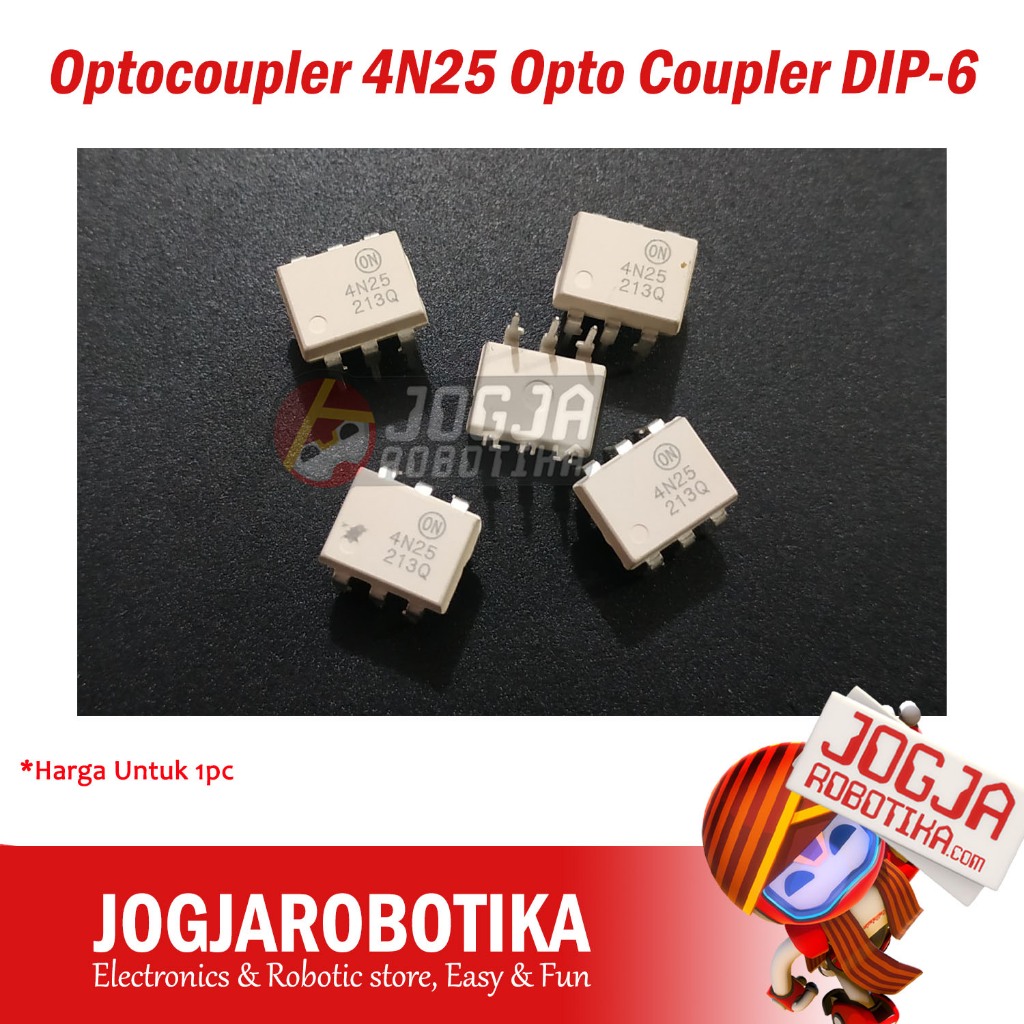 Jual Optocoupler 4N25 Opto Coupler DIP-6 | Shopee Indonesia