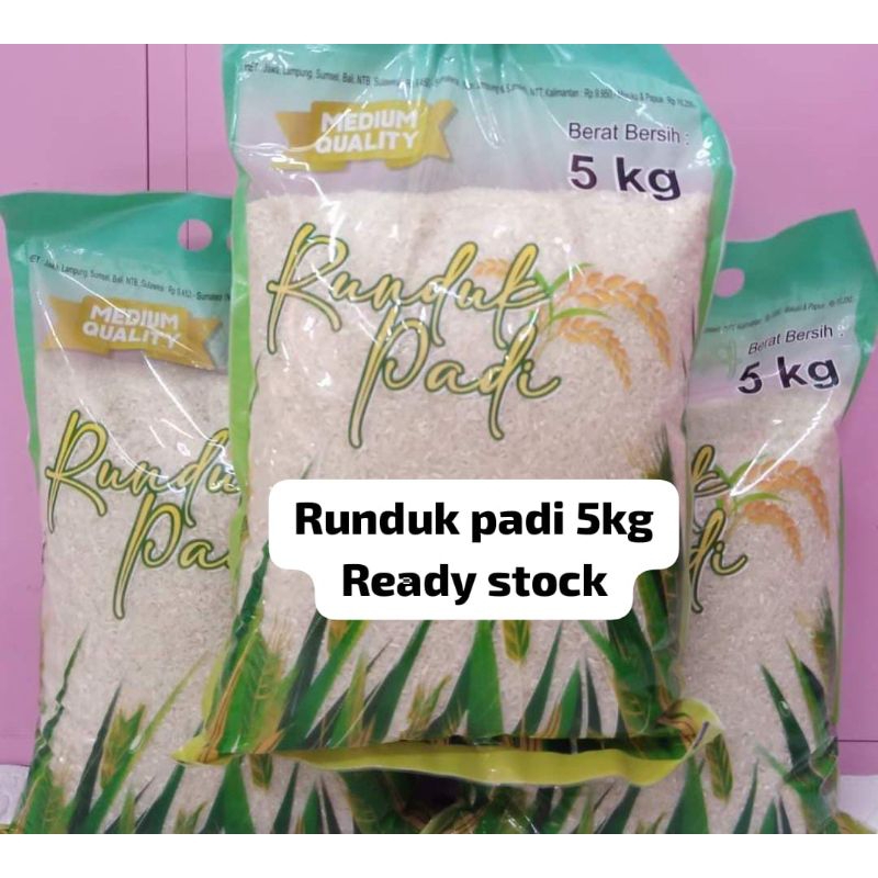 Jual beras runduk padi 5kg | Shopee Indonesia