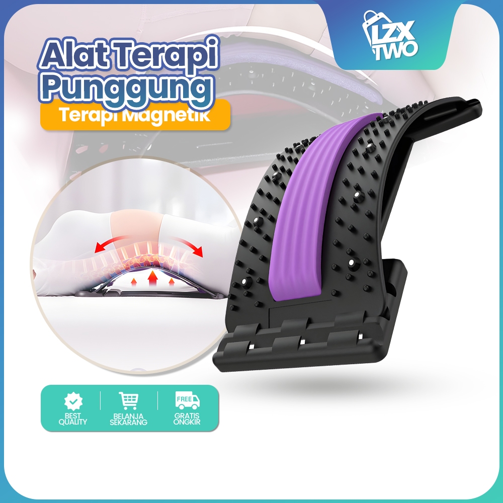 Jual Alat Terapi Pijat Punggung Badan Bungkuk Sakit Pinggang Nyeri Tulang Belakang Sandaran ...